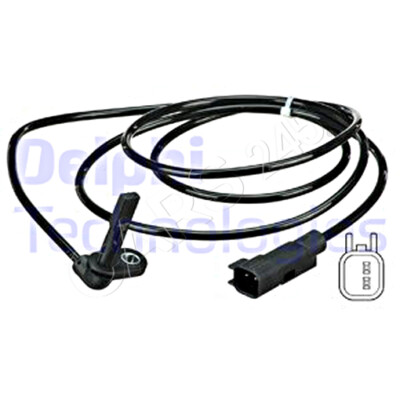 DELPHI ABS Speed Sensor For OPEL VAUXHALL Insignia A Saloon Insignia ...