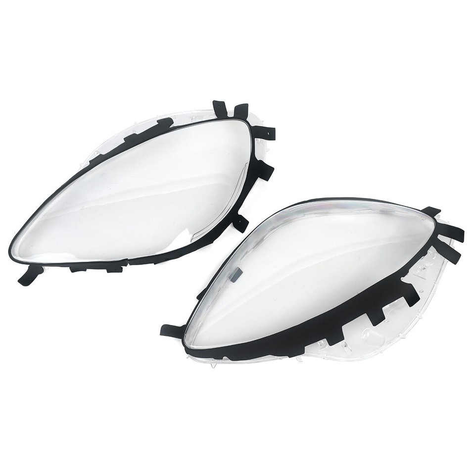 For Corvette C6 2005-2013 Clear Headlight Lens Cover Headlamp Shell ...