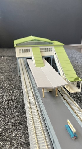 Kato n scale suburban platform train station | eBay