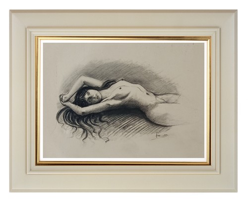 Nice antique French Original Drawing Academic Art Study | eBay