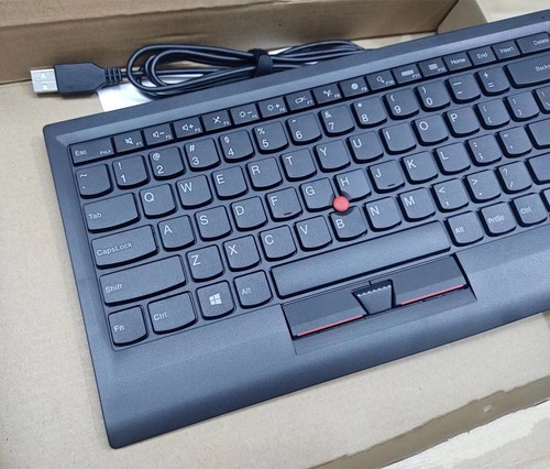 Lenovo Thinkpad KU-1255 Compact USB Keyboard With TrackPoint 0B47190 US ...