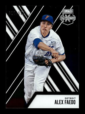 2017 Panini Elite Extra Edition #18 Alex Faedo XRC Detroit Tigers SP ...