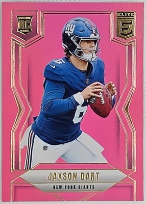 Jackson Dart Rookie Card - 2025 Panini Donruss Elite - Pink! | eBay
