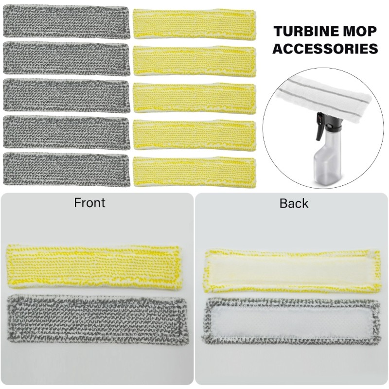 Mop Attachments Mop Cover Floor Cleaning Pad Home Appliances Parts ...