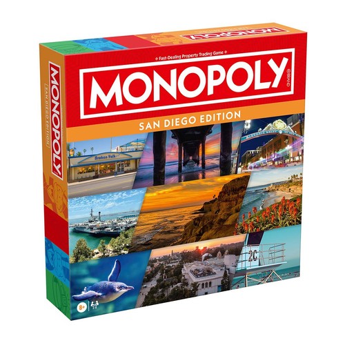 Monopoly San Diego CA Board Game USA City Edition - New & Sealed | eBay