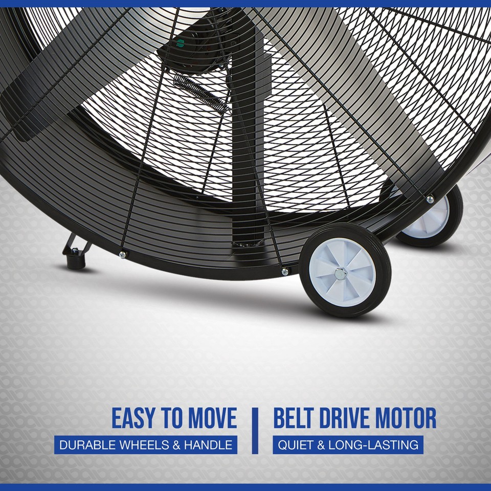 Strongway 48in. Belt Drive Drum Fan, 20,600 CFM, 9/10 HP 840321737021| eBay