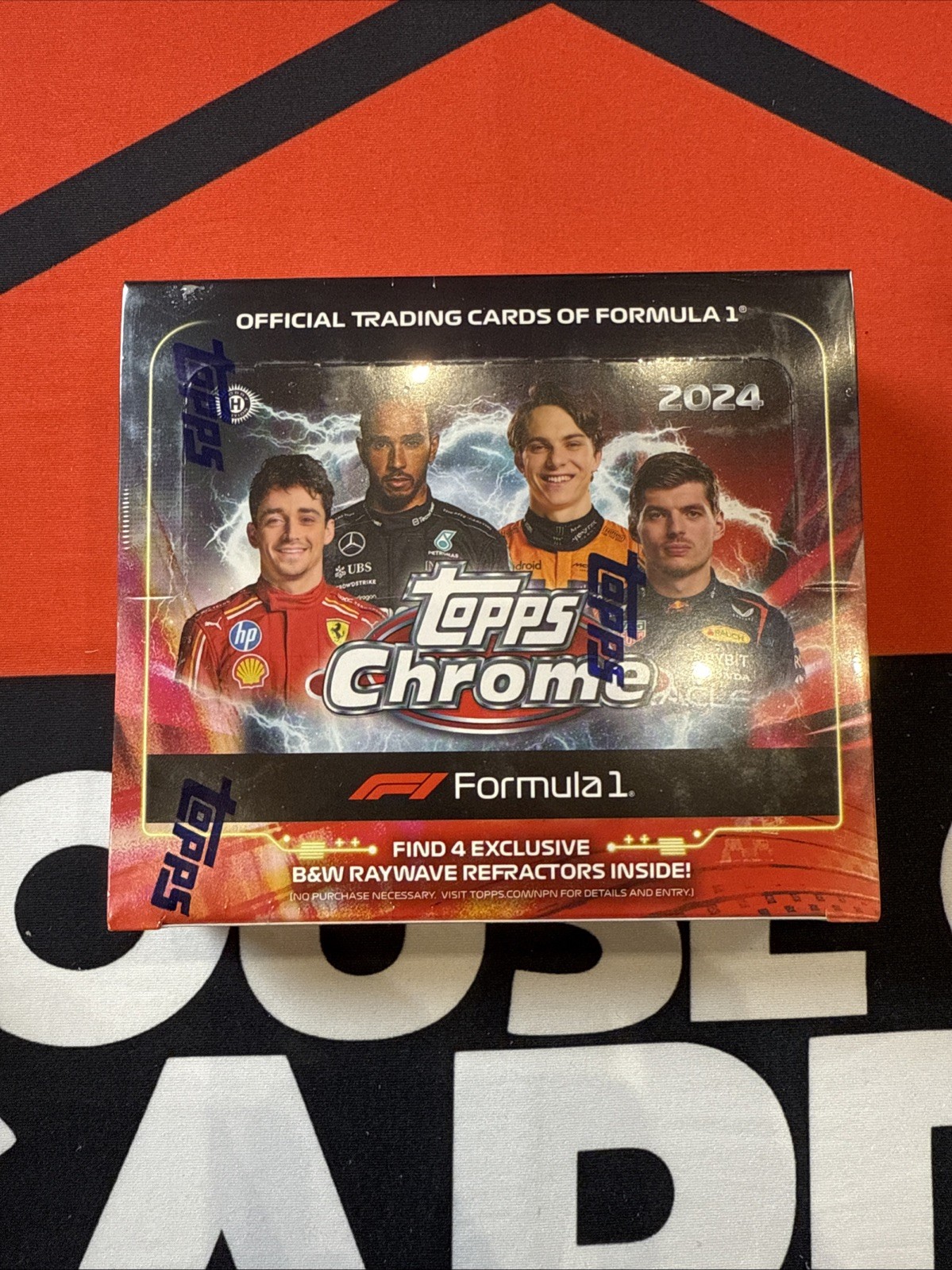 2024 Topps Chrome F1 Formula 1 Qualifying Lap Hobby EXCLUSIVE Factory ...