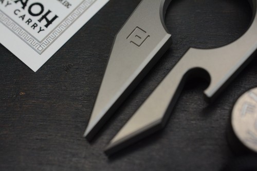 NEW Pharaoh EDC Spartan Arrowhead Ti B/O w/ TKW F**k Face Re PDW ...