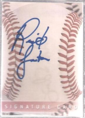 REID SANTOS autographed Signature Sweet Spot card - Twins / Royals | eBay