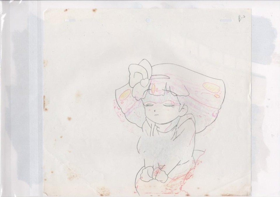 Minky Momo Animation Cel Original Production Painting Anime E-2890 | eBay