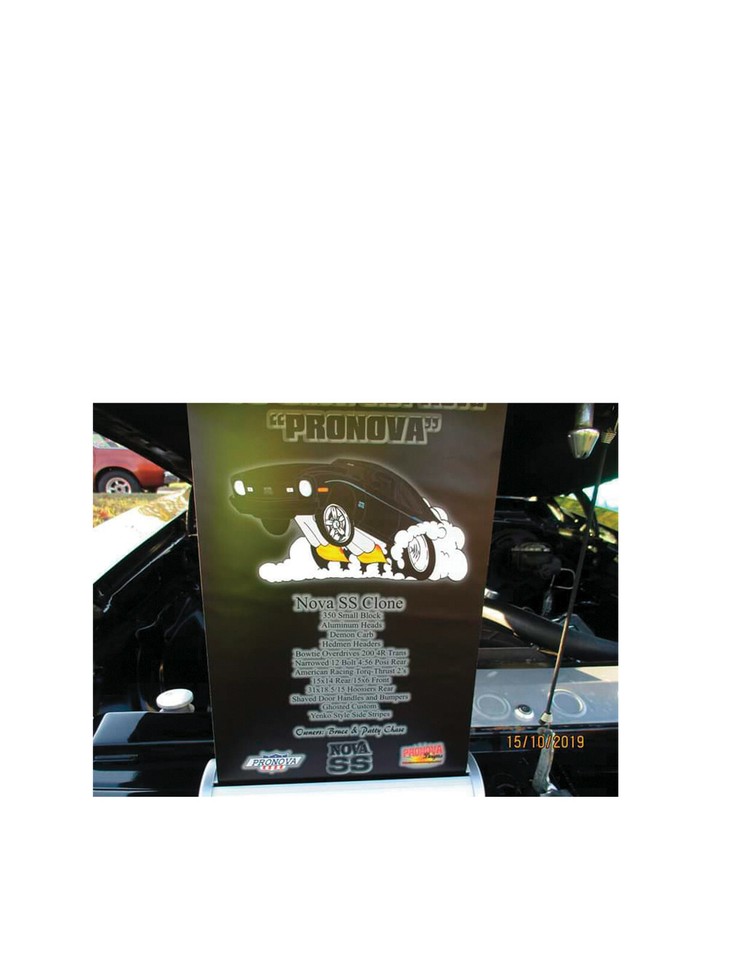 Car Show Sign Display Board - Custom Tabletop Retractable Banners 11.5 ...