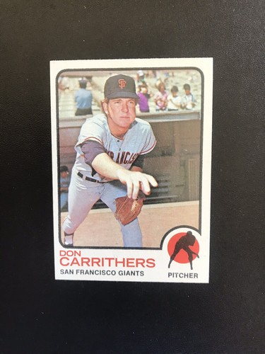 1973 TOPPS #651 DON CARRITHERS SF GIANTS— TOUGH HIGH #💥*** (wph) | eBay