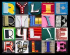 RYLIE Name Poster featuring photos of actual sign letters | eBay