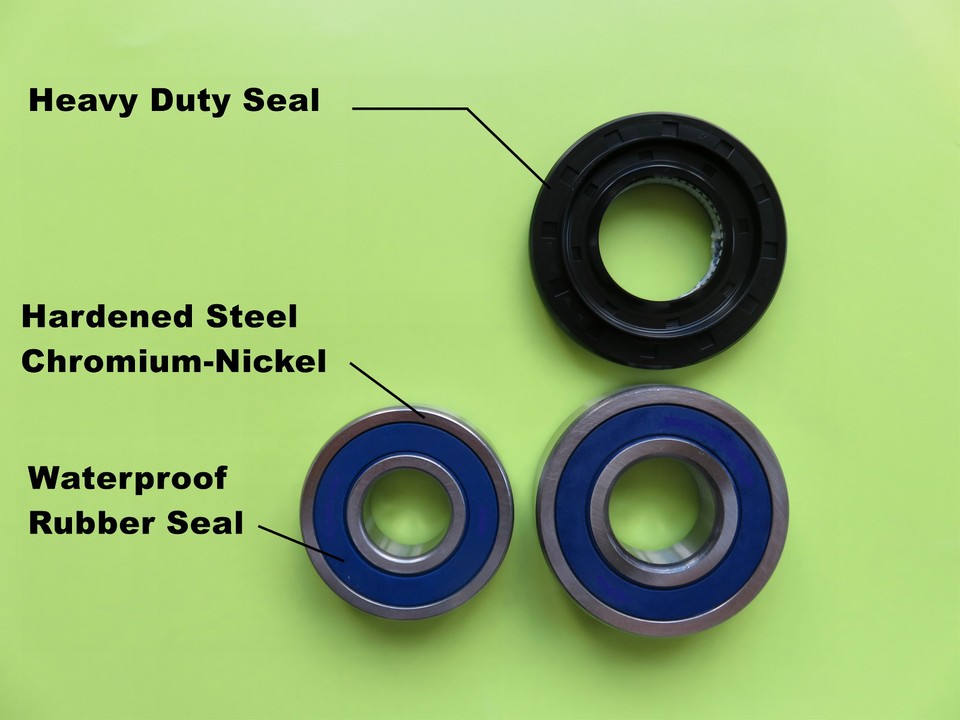 FRONT LOAD WASHER,2 TUB BEARINGS AND SEAL,Frigidaire,Beaumark, KIT # 1 ...
