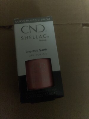 CND Shellac - A6 Grapefruit Sparkle | eBay