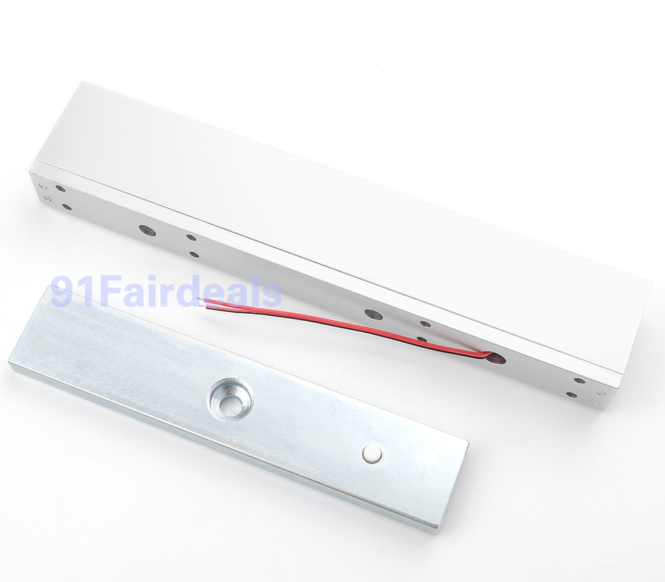 Maglock 280KG 600lbs 12V 24V Electric Magnetic Lock Gate System Access ...