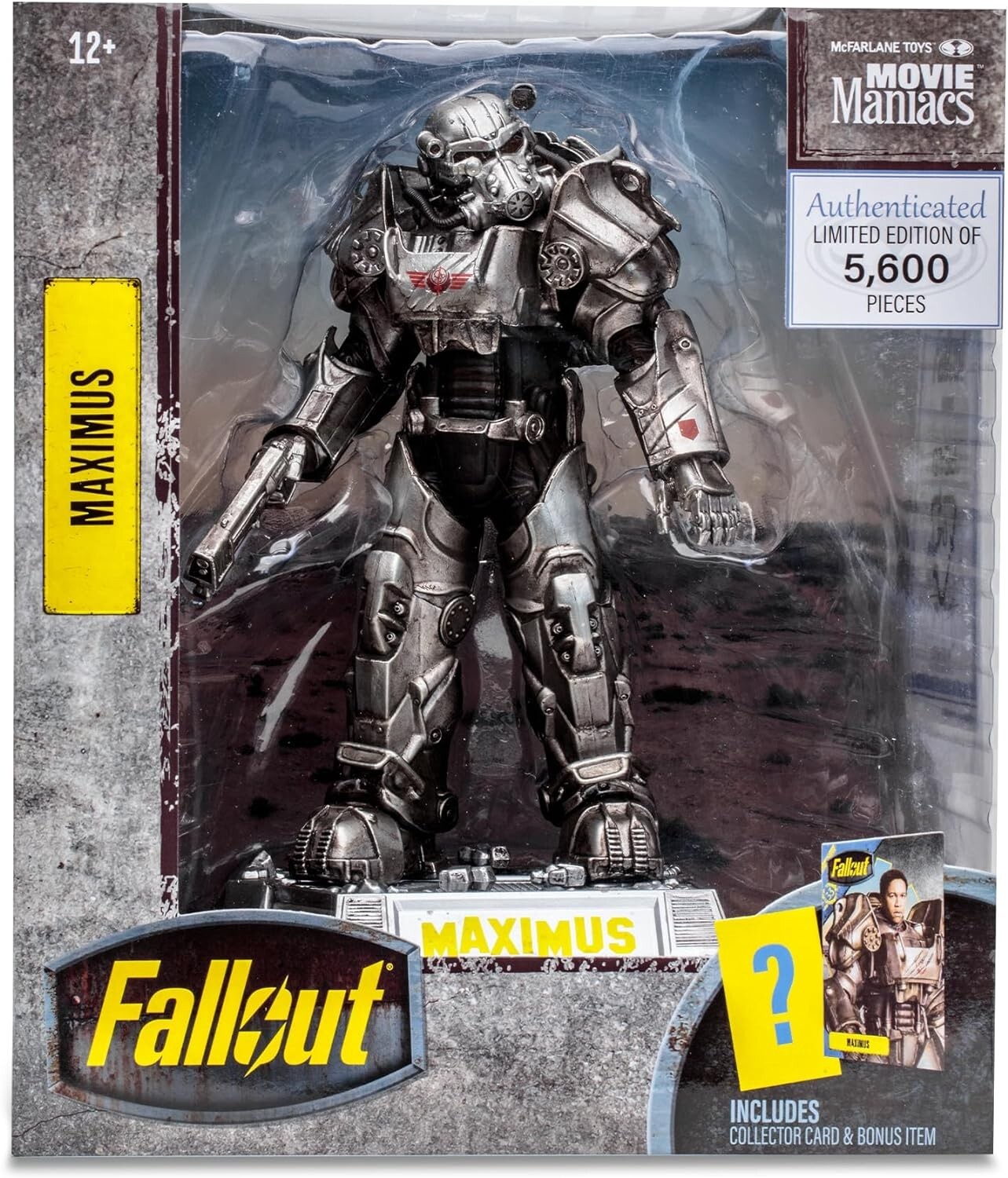 NEW McFarlane Toys Movie Maniacs Fallout 6-Inch Maximus Posed Figure IN ...