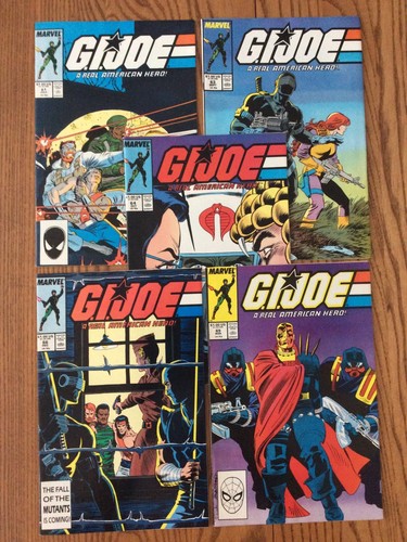 G.I.JOE (LOT OF 5) #61/63/64/66/69 MUST SEE!!! | eBay