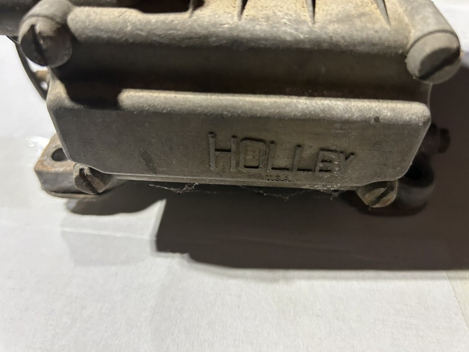 Vintage Holley 4 Barrel Carburetor List 4224-s 600 cfm REAL DEAL! Date ...