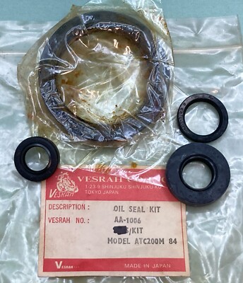 NEW VESRAH AA-1006 4 PCS OIL SEAL KIT HONDA ATC200M 84 | eBay