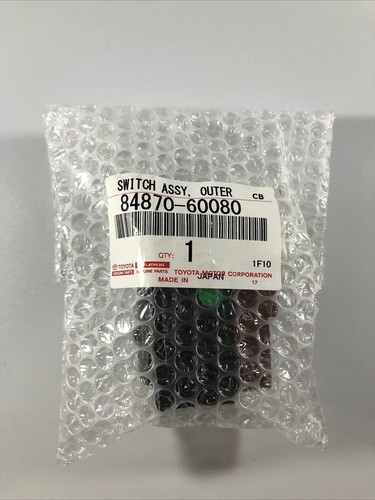 TOYOTA LEXUS Genuine Outer Mirror Adjusting Switch 84870-60080 LX470 ...