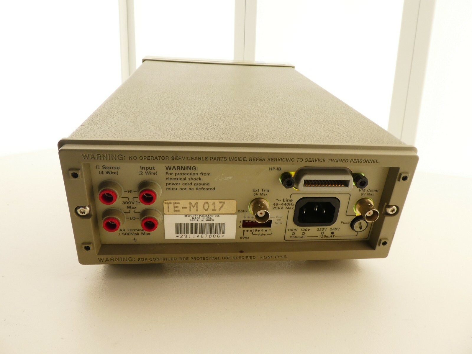 Hewlett Packard 3478A Bench Multimeter (22-3-3-10) | eBay.de