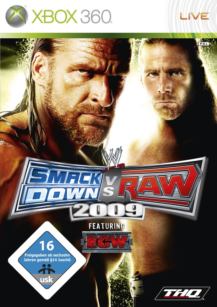 WWE Smackdown Vs. Raw 2009 (Microsoft Xbox 360, 2008) online kaufen | eBay