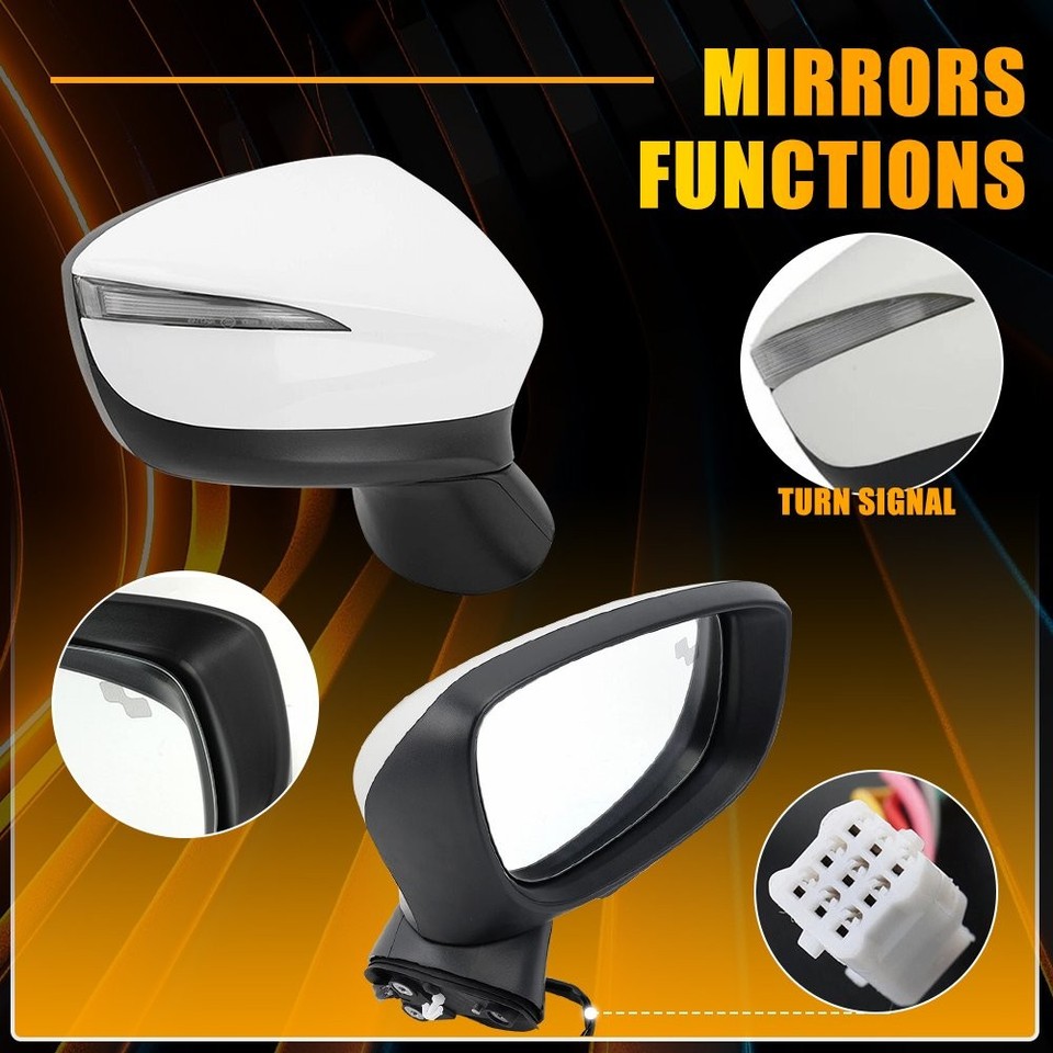 Blind Spot Warning Power Fold Mirror Heated Fit Mazda Cx 5 2017 2022 ...