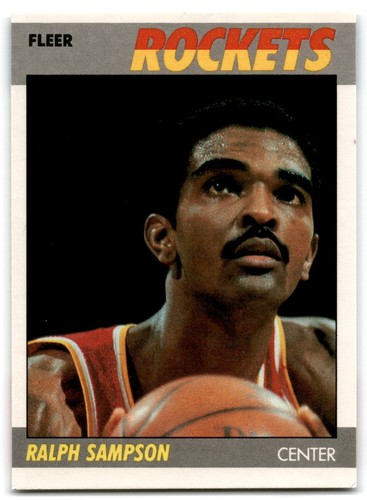 1987-88 Fleer Ralph Sampson Houston Rockets #95 | eBay
