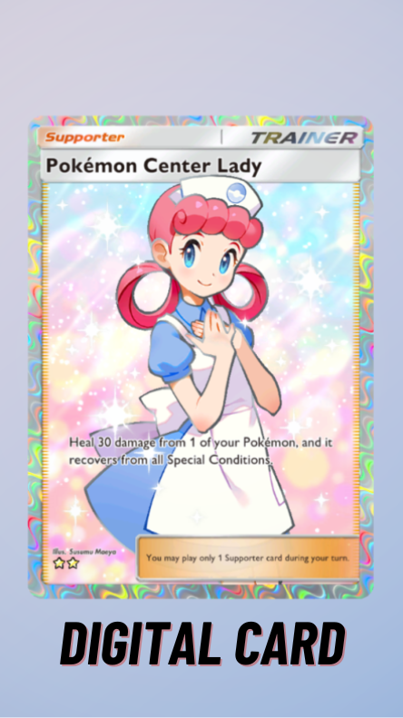 Pokémon Center Lady Shining Revelry Pokemon TCG Pocket 2 Star ⭐⭐ ...