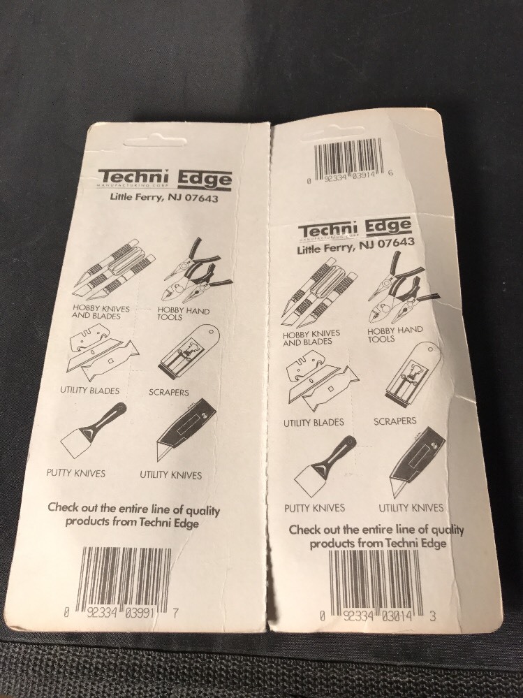 techni edge retractable utility knife combo pack 03-991/03-914 | eBay