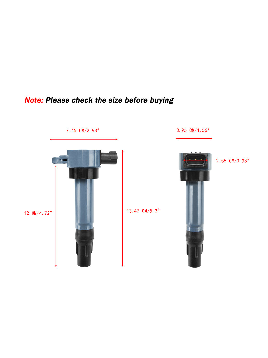 Set of 3 Ignition Coil For 2005-2015 Smart Fortwo 1.0L 0.8L Electric UF ...