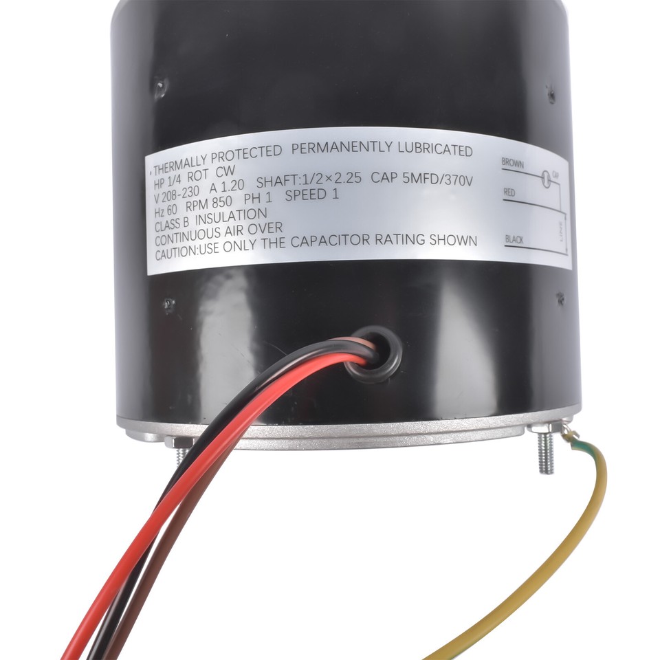 1/4 HP Condenser Fan Motor for York Coleman Evcon and Luxaire HVAC ...