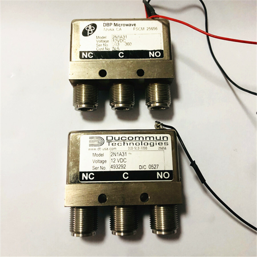 1PCS 2N1A31 DBP DC-14GHz SPDT N 12V RF Microwave Coaxial Switch | eBay