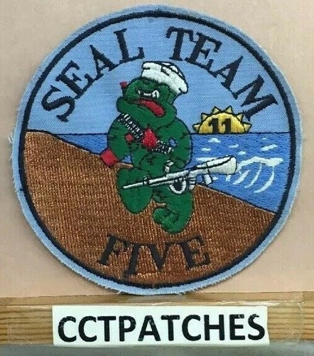 USN NAVY SEAL TEAM FIVE PATCH | eBay