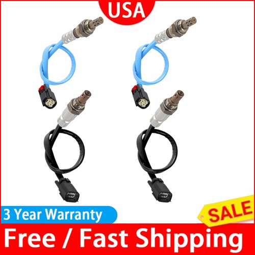 4PCS Oxygen Sensor Up+Downstream For 2013-2015 Ford Explorer Flex ...