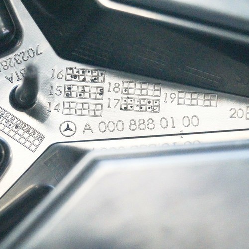 Mercedes E W213 AMG Radiator Grill Star Badge Base Plate A0008880100 NO ...