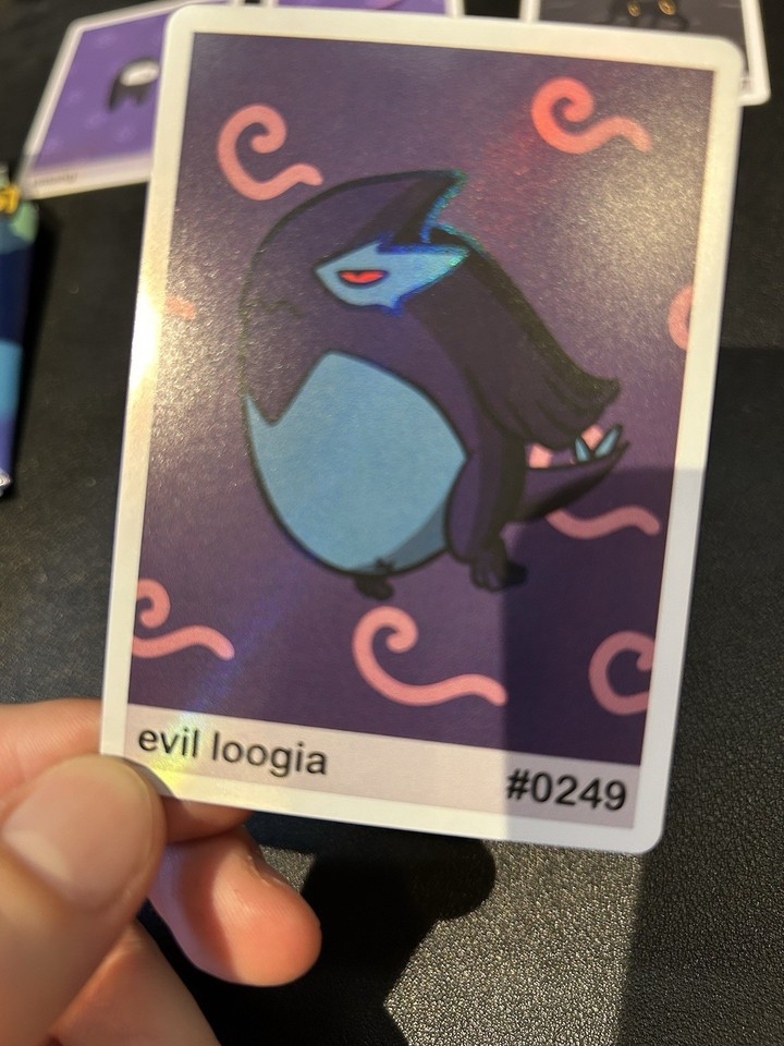 Evil Loogia #0249 Pookiemoot Gen 2 Holo Chase Card! Derp Fan Art ...