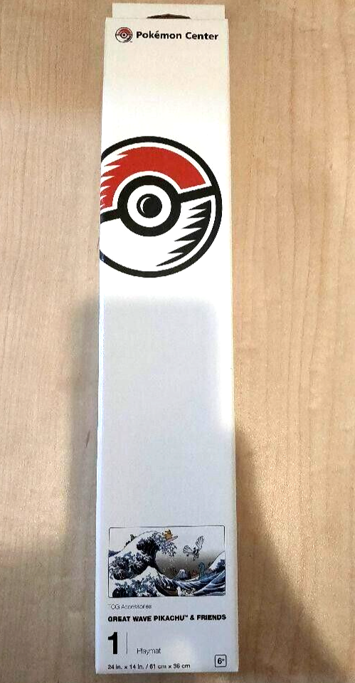 Pokemon TCG Playmat Great Wave Pikachu World Championships 2023 ...