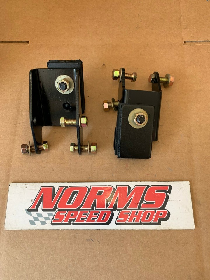 Mopar 340 360 Engine Motor Mounts A Body Dart Duster Barracuda Valiant ...