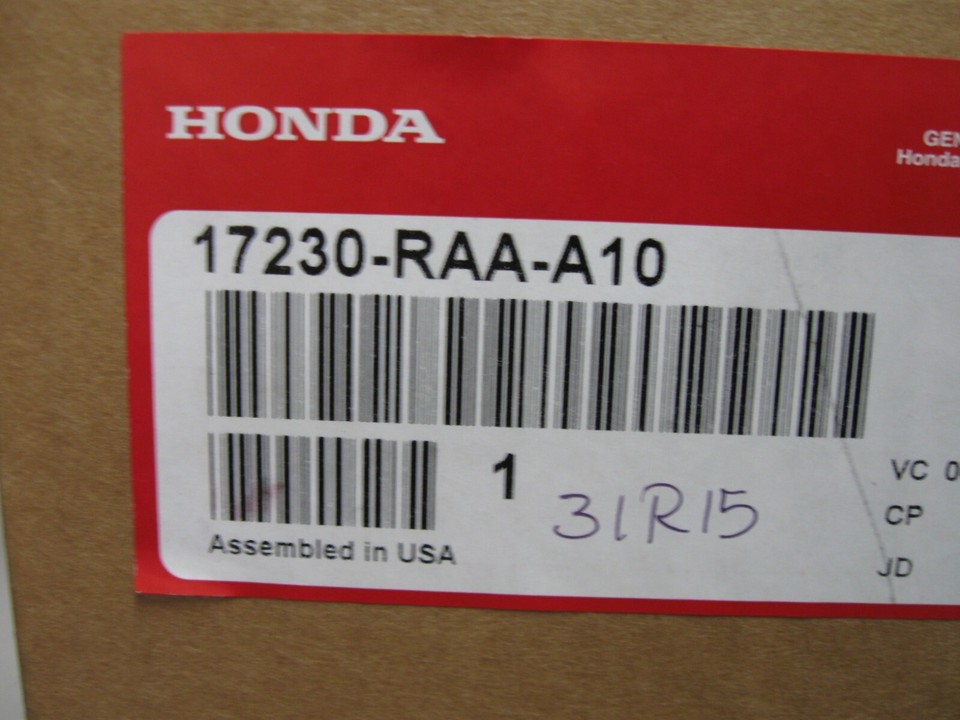 Honda 17230-RAA-A10 Resonator Chamber for 06-07 Accord New Genuine | eBay