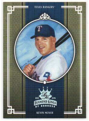 Kevin Mench 2005 Diamond Kings Silver #235 44/50 Texas Rangers | eBay