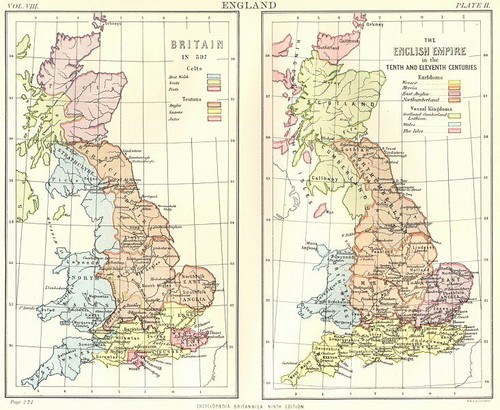 GREAT BRITAIN. in 597 tribes Celts Teutons.English Empire.10-11C earls ...