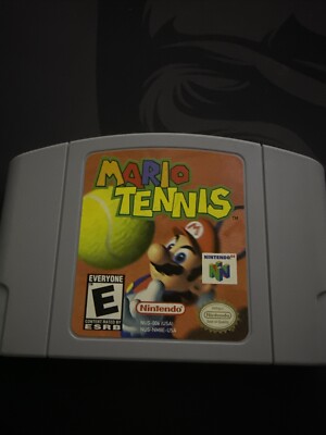 Mario Tennis N64 Nintendo 64 Authentic Retro Kids Game Cleaned Tested ...