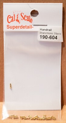 Cal-Scale #604 Handrail Stanchions -- Locomotive pkg(20) | eBay