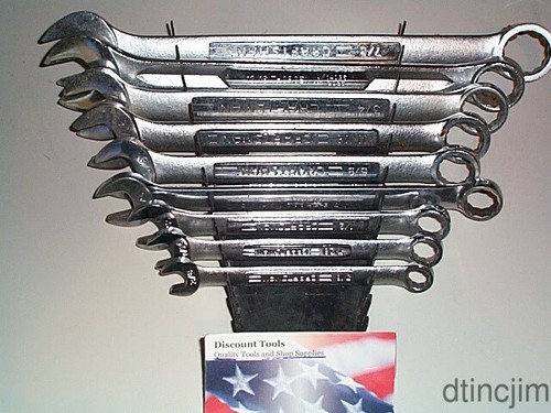 Craftsman-Thorsen-Snap On Comb. Wr. Set Fractional, 9 Pc.12 Point | eBay