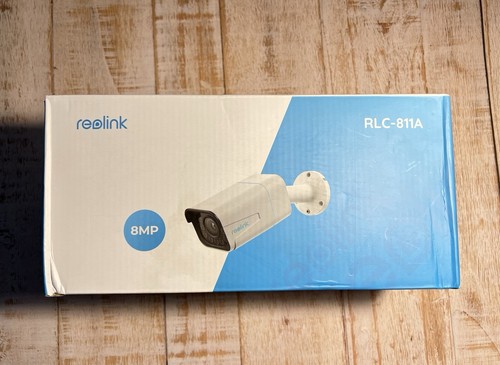 New-Reolink RLC-811A PoE IP Security Camera 4K - 123° FoV, 5X Optical ...