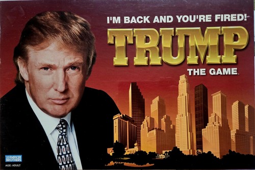 TRUMP The Game 2004 Parker Brothers NEW SEALED! Donald J. Trump Board ...
