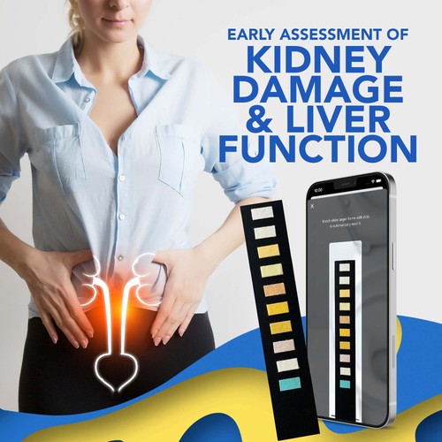 Mobile App Urine Test Strips -Trusted at Home Kidney and Liver Test Kit ...
