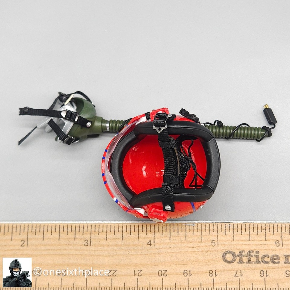 1:6 DID US Navy F-14 Pilot Tom & Nick "Goose" Flight Helmet for 12 ...